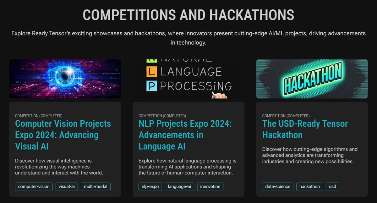 Competitions - Ready Tensor